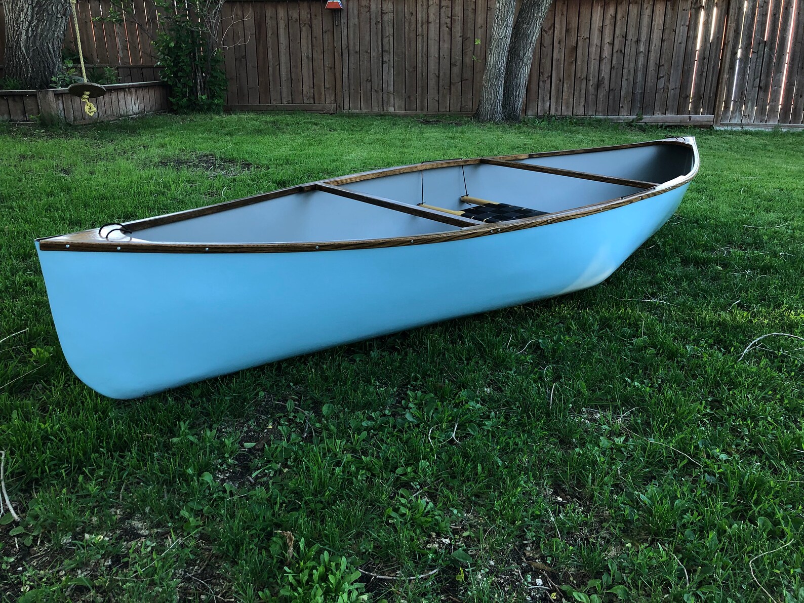 27 Lb Solo Fiberglass Canoe - Etsy Canada