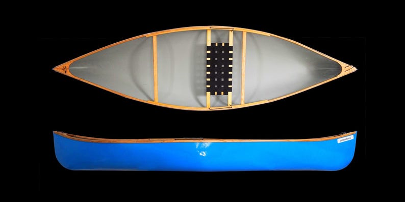 27 Lb Solo Fiberglass Canoe - Etsy Canada