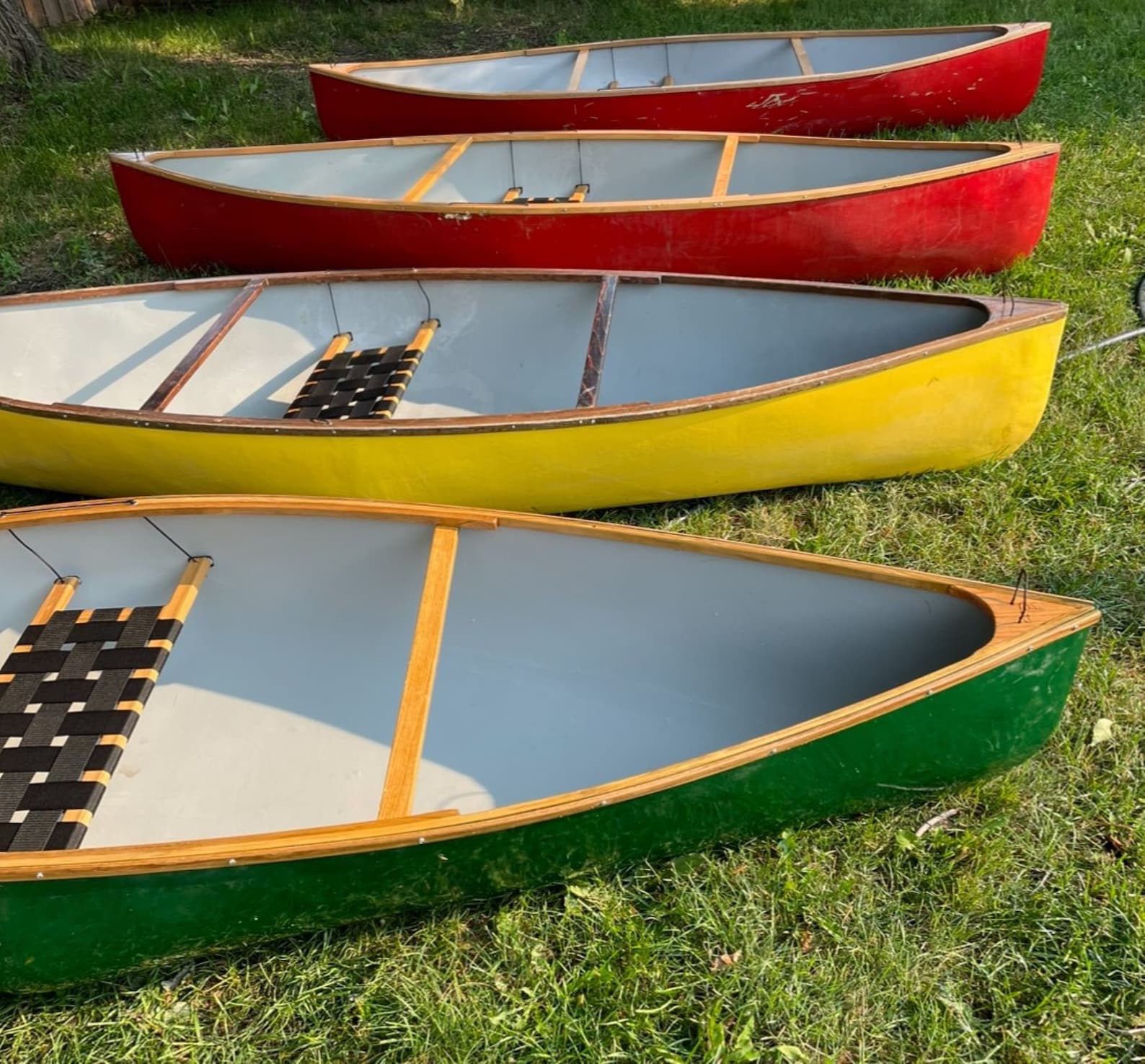 27 Lb Solo Fiberglass Canoe - Etsy Canada
