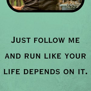 Printable Maze Runner Bookmarks Set of 3 Minho, Newt, and Thomas, the ...