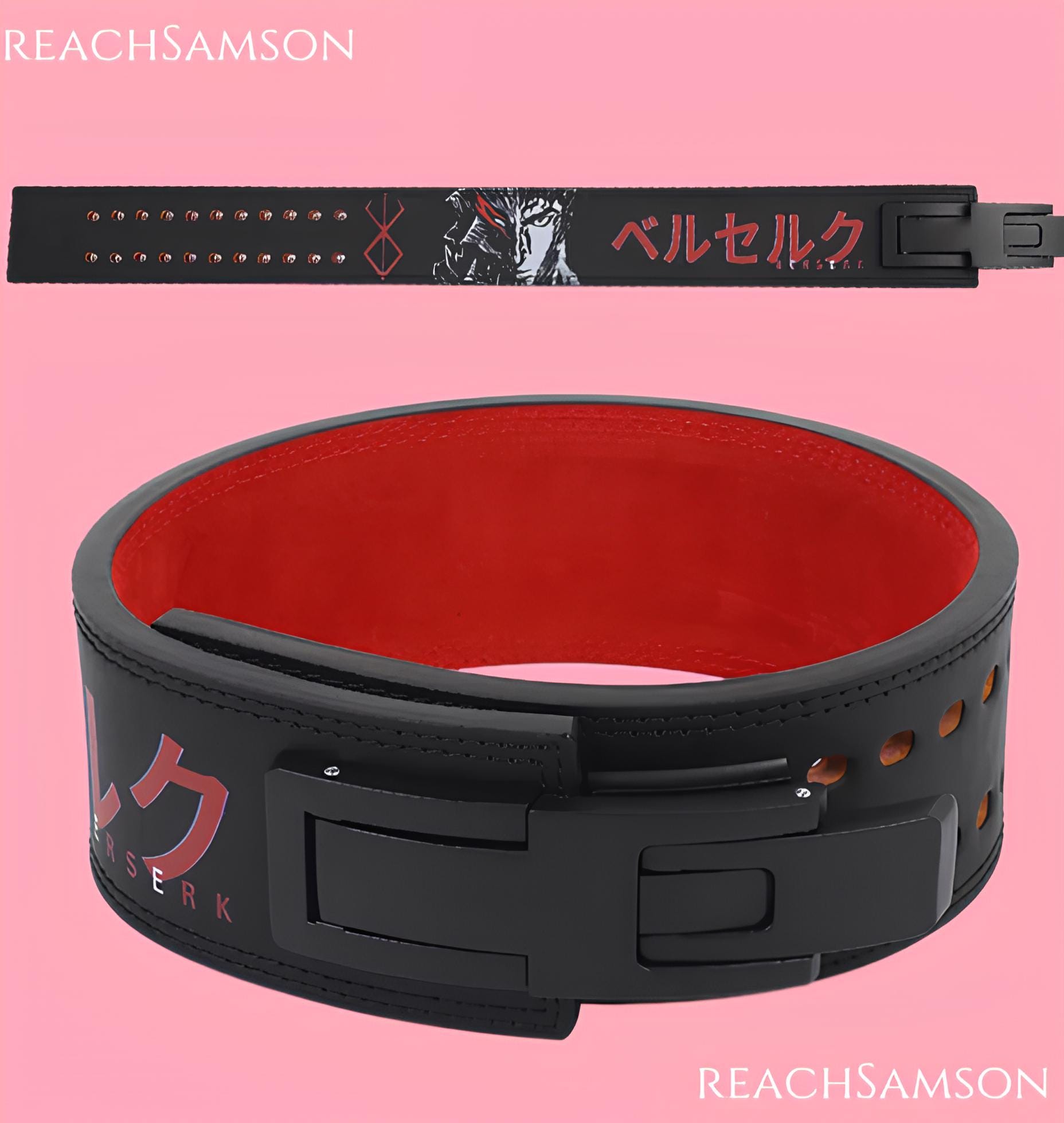 Anime Gym Belts,berserk Anime Weightlifting Belt for Men Women Lever ...
