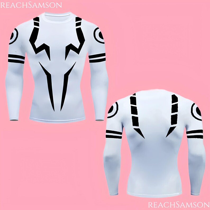Jujutsu Kaisen Sukuna Compression T-shirt,anime Compression T-shirt,jjk ...