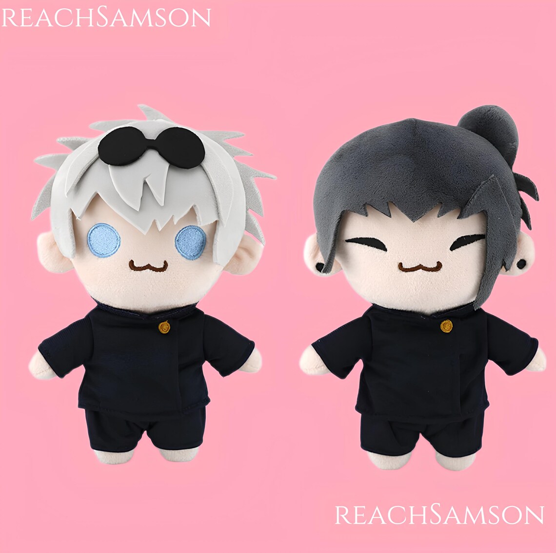 Anime Plushie,cute Gojo and Geto Plushie,jujutsu Kaisen Plushie,geto ...