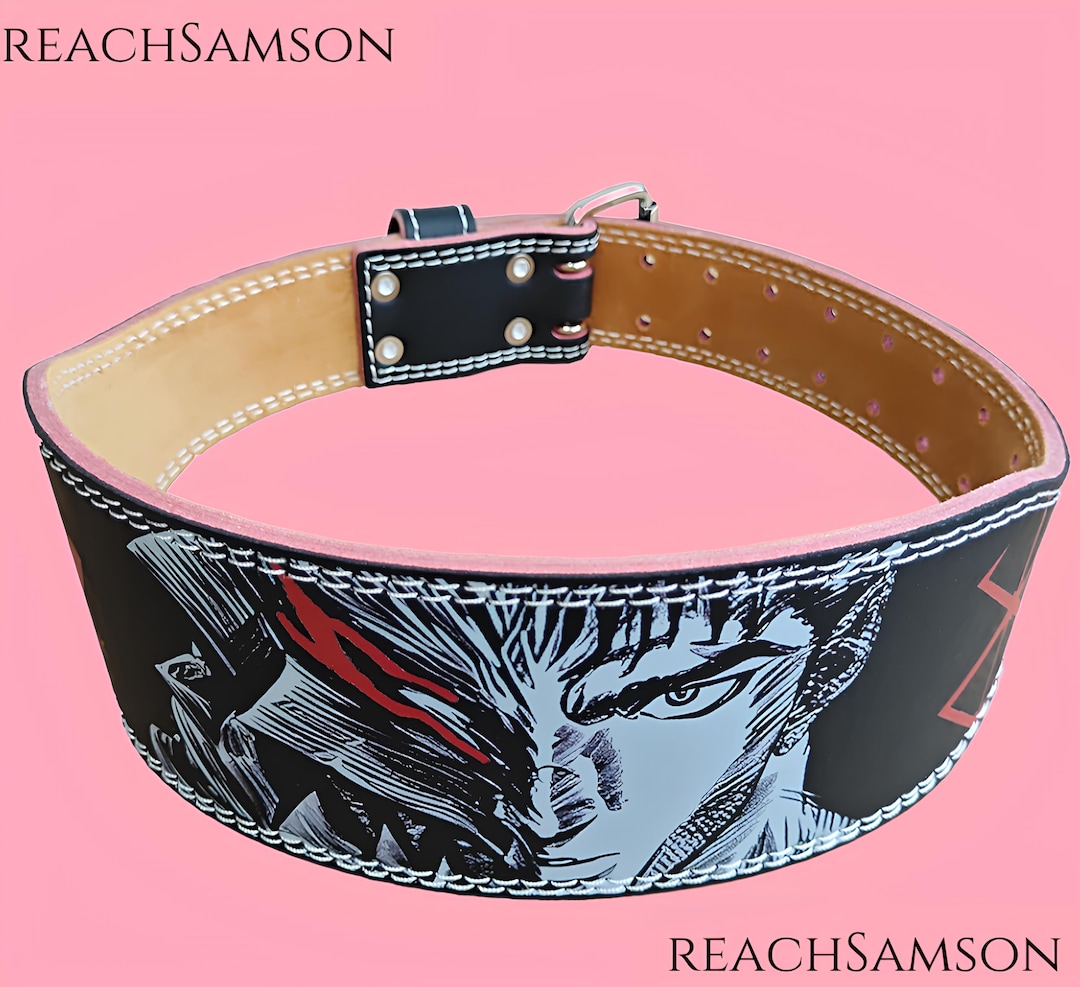 Anime Gym Belts,berserk Anime Weightlifting Belt for Men Women Lever ...