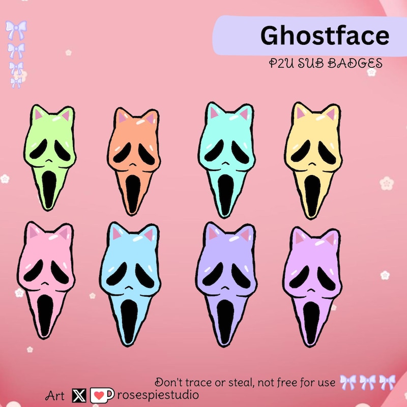 Kitty Ghostface - Etsy