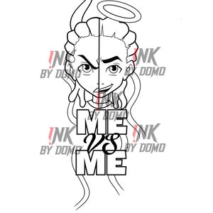 Me Vs Me Design - Etsy