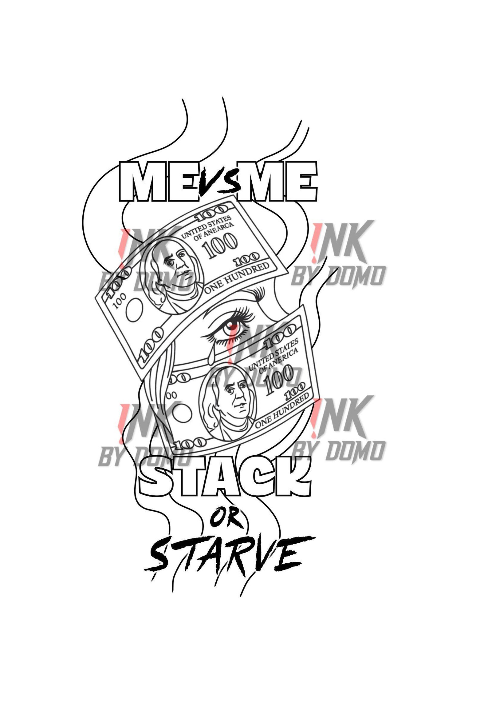 Stack or Starve Design - Etsy