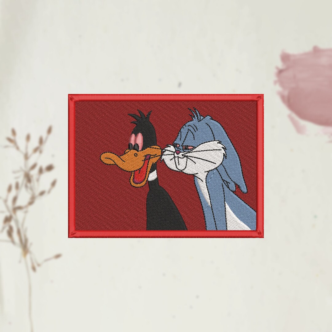 High Duck Bunny Cartoon Digital Embroidery Design Instant Download ...