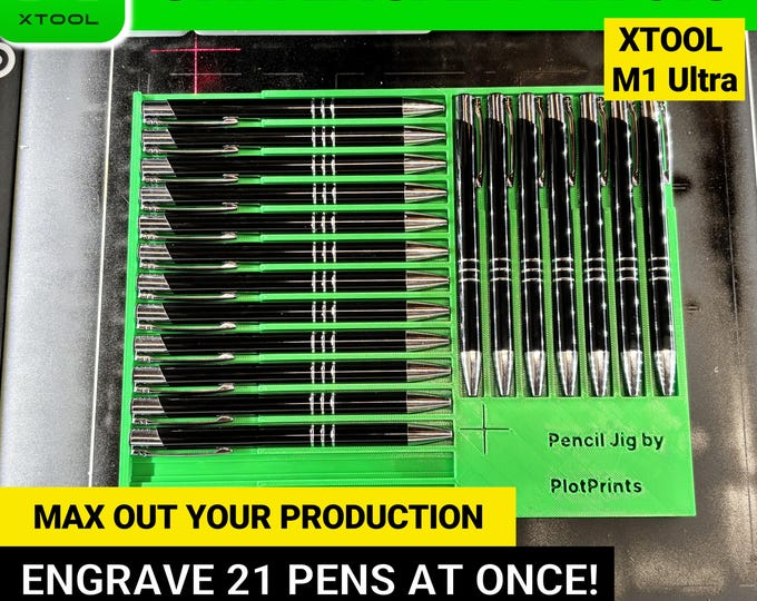 Xtool M1 Ultra Pen Stencil | Precise Fiber Laser Engraving Tool for ...