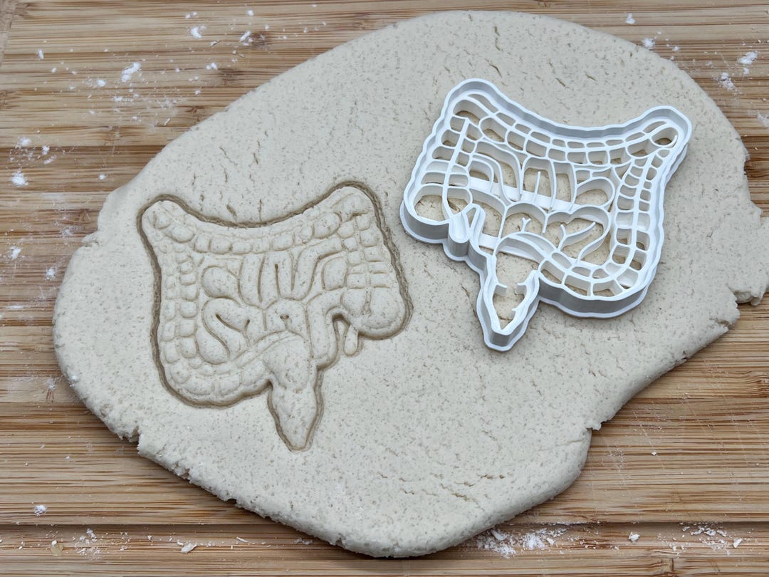 Cookie Cutter Human Intestine Cookie Cutters for Cookies Biology Free ...
