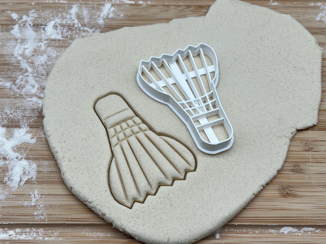 Cookie Cutter Shuttlecock Badminton | Cookie Cutters for Sports Cookies ...