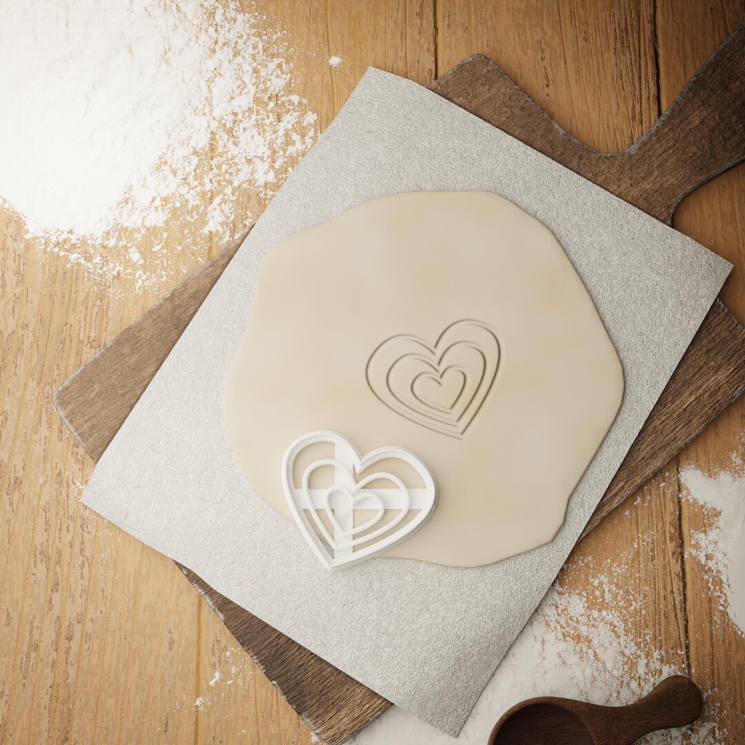 Cookie Cutter Sweet Rainbow Heart Cookie Cutters for Cookies Free ...