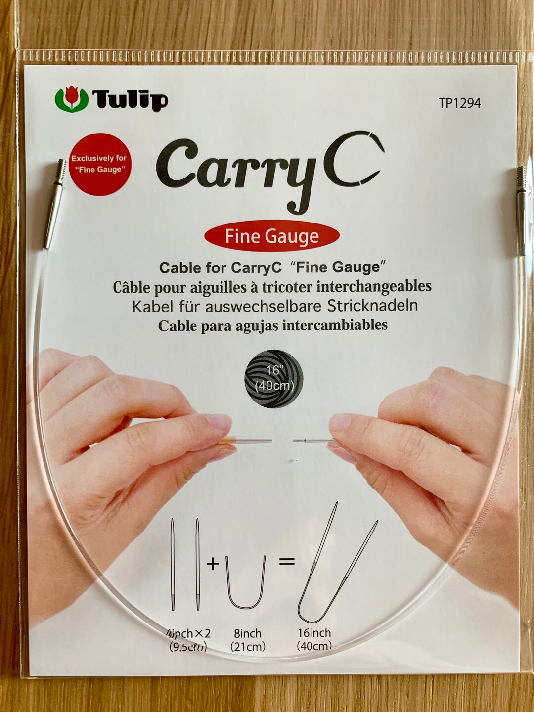 Tulip Cables for Carryc FINE GAUGE Knitting Needles 16" 24" 32" 40" - Etsy