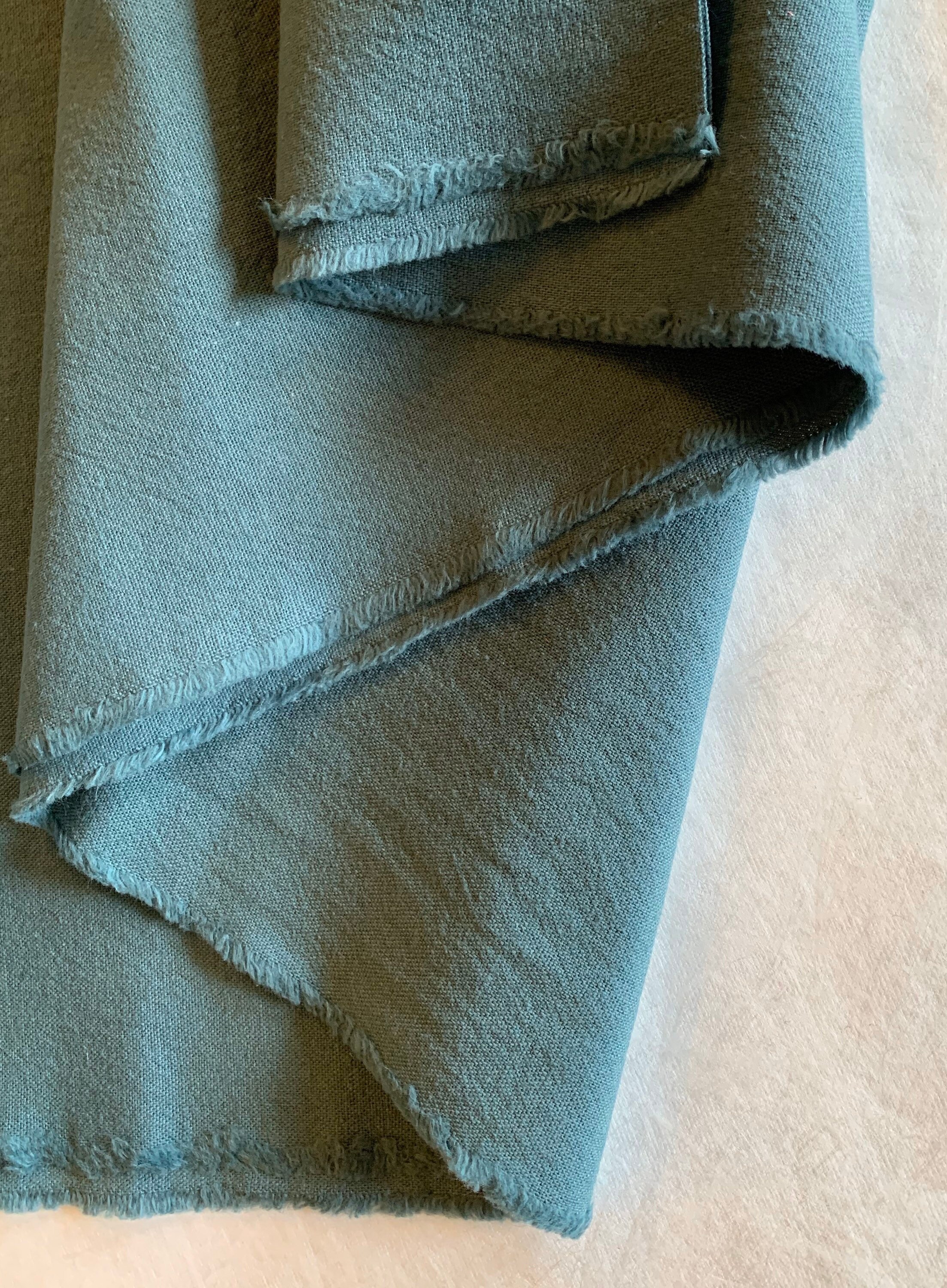 Cosmo Sea Foam Green Japanese Cotton Linen Blend Canvas - Etsy