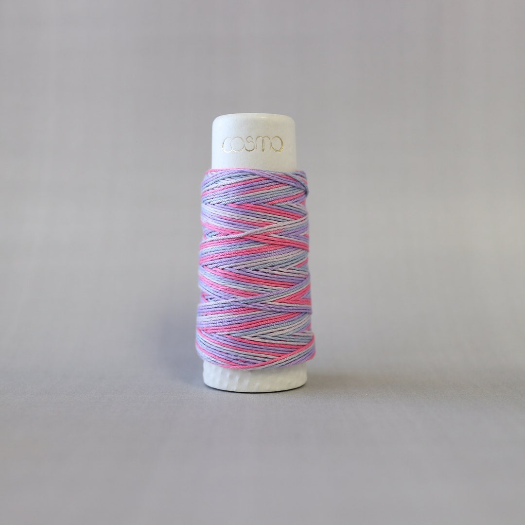 Lecien Cosmo Hidamari Multicolor Cotton Candy Japanese Cotton Sashiko ...