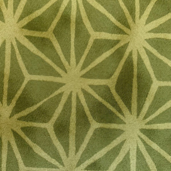 Green Star Fabric - Etsy
