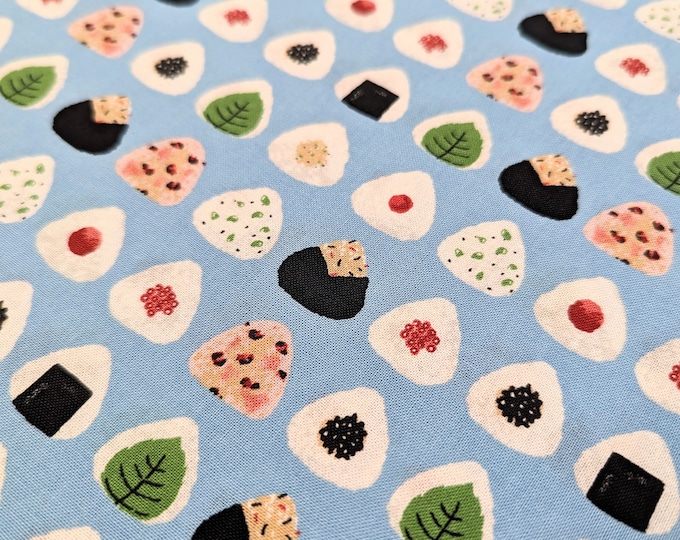 NEW Assorted Onigiri Asano Japanese Quilt Cotton Fabric A-2710-5-C ...