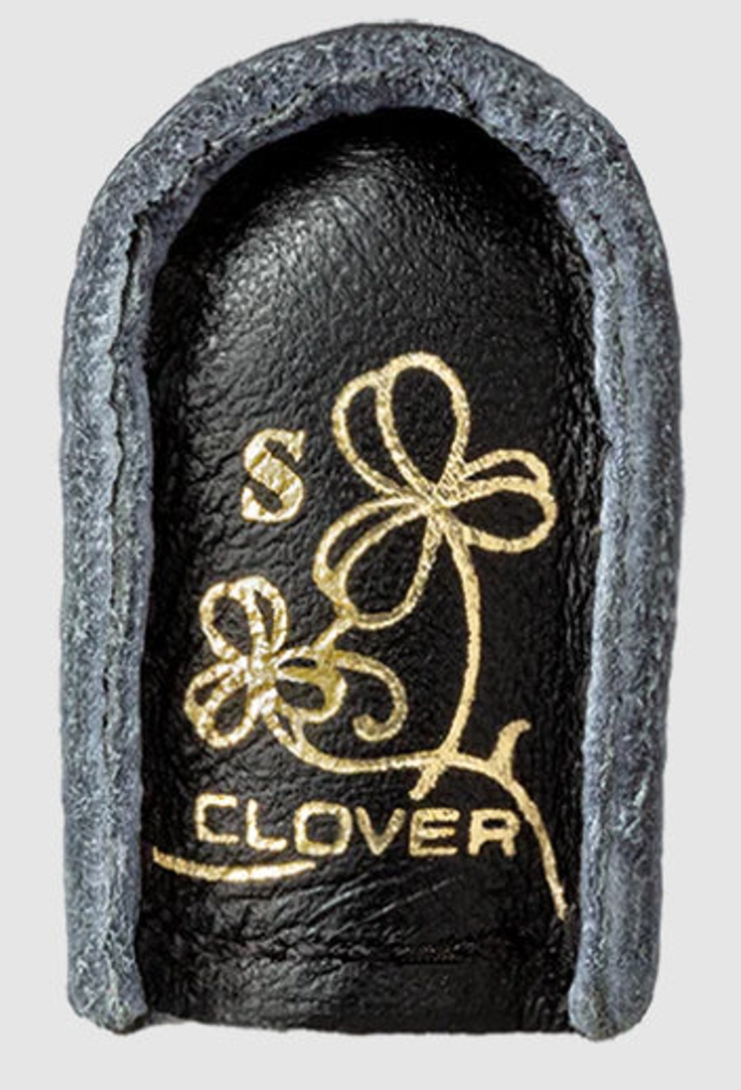 Natural Fit Limited Edition Black Clover Leather Thimble for Sewing ...