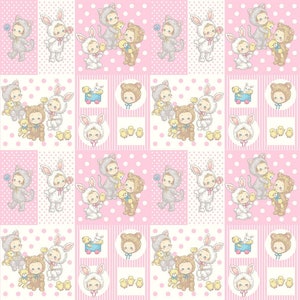 PRE-CUT Quiltgate Puni Puni Candy Cotton Fabric PN1200-11D Light Blue ...