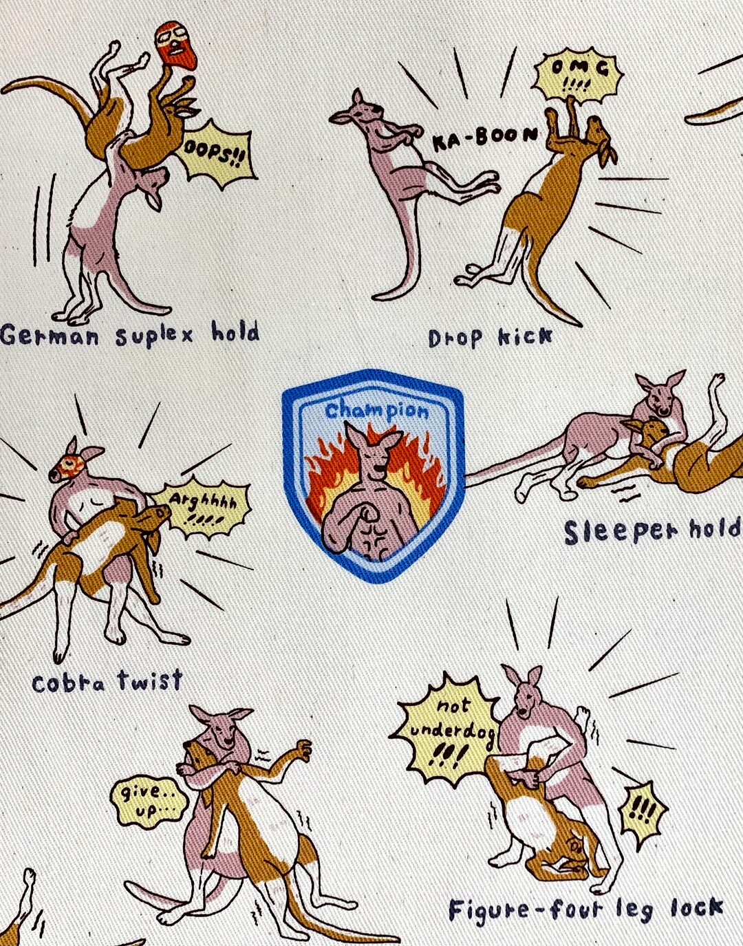 Kobayashi Luche Roo! Japanese Cotton Twill Fabric KTS6806-A Cream - Etsy