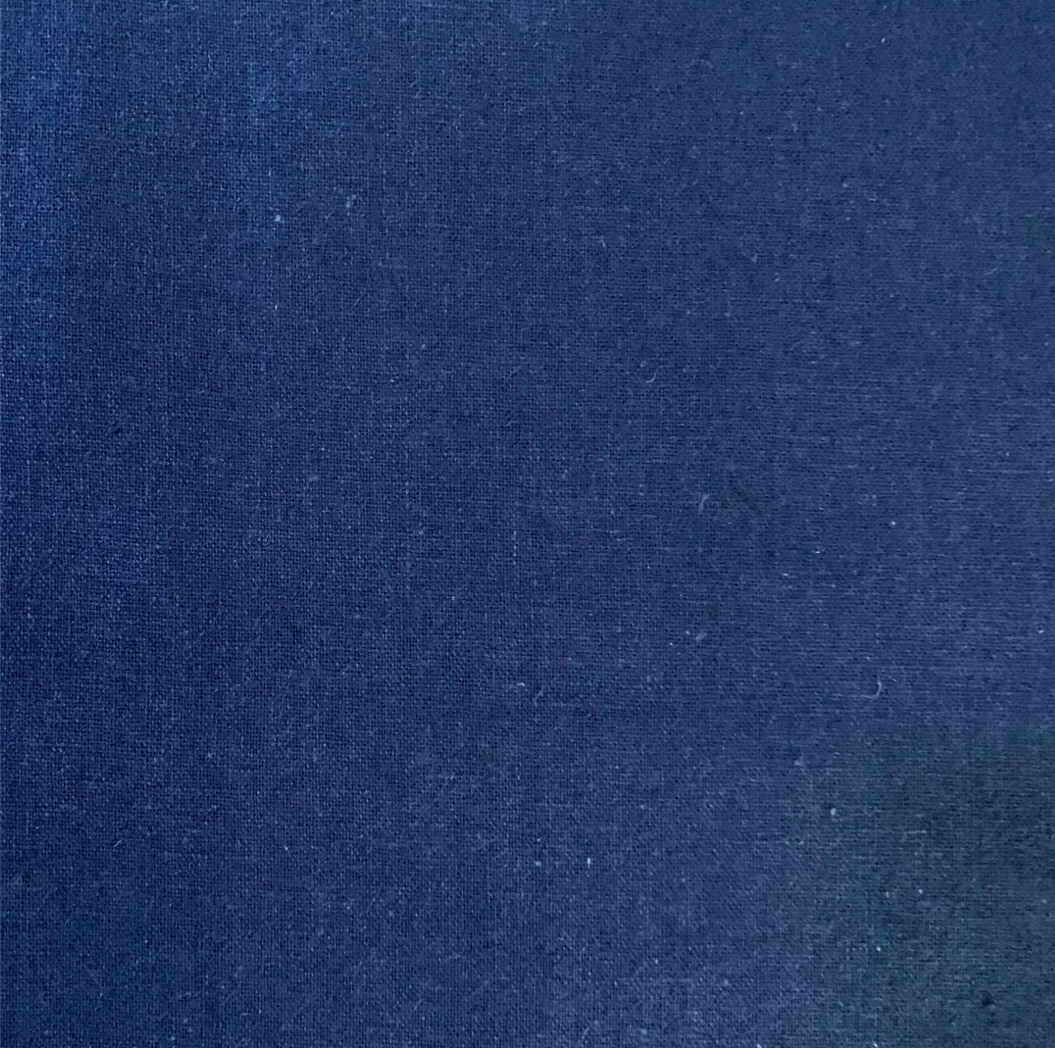 Solid Indigo Blue Japanese Cotton Linen Fabric H-CO-6001-E | Etsy