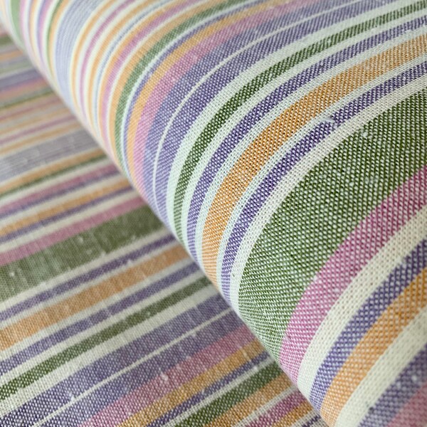 Wide Stripe Fabric - Etsy