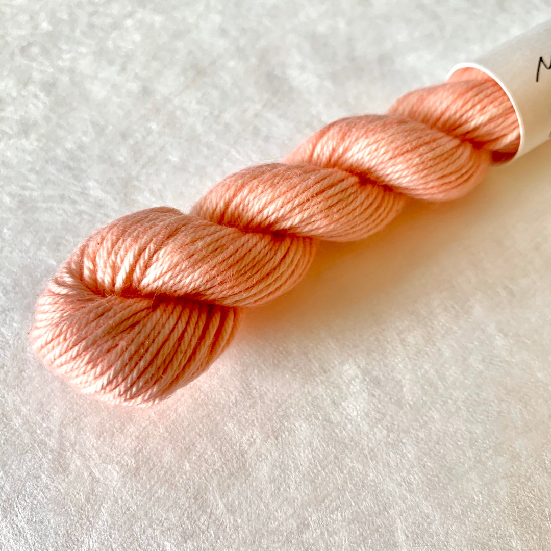 Maito Natural Dyed Stitching Thread for Sashiko and Kogin Solid Sakura ...