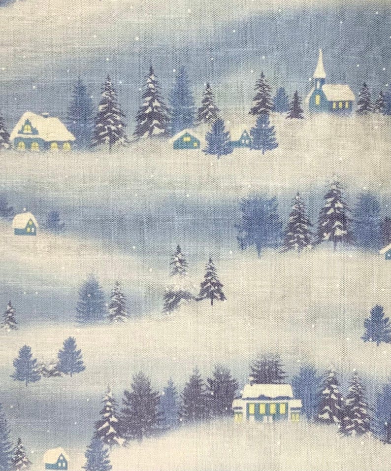 Handworks Fabric X’mas by Yoko Oodachi Japanese Cotton Fabric DX10531S ...