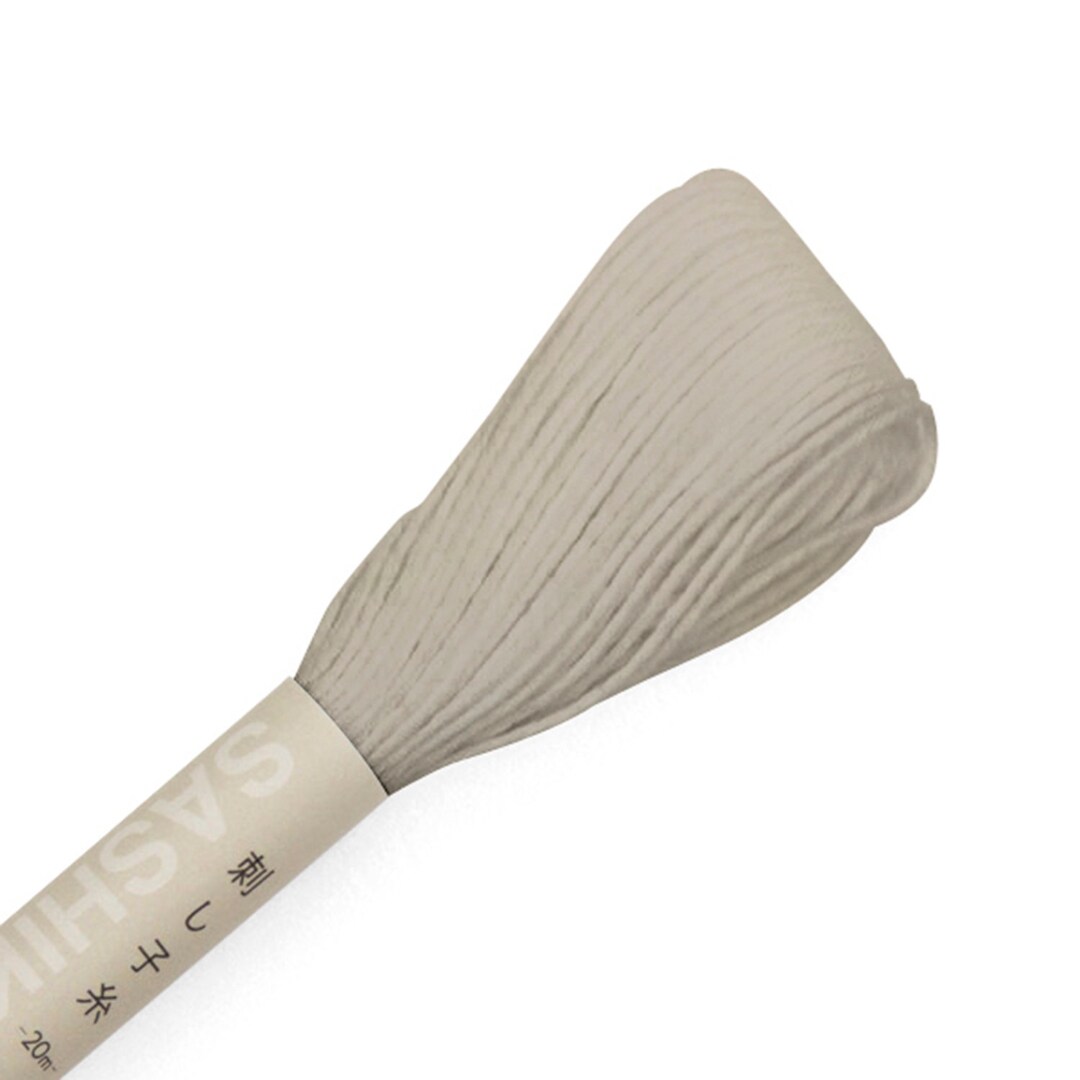 Olympus Color #38 Sashiko Thread QUILL GREY 20 Meter Skein Cotton - Etsy