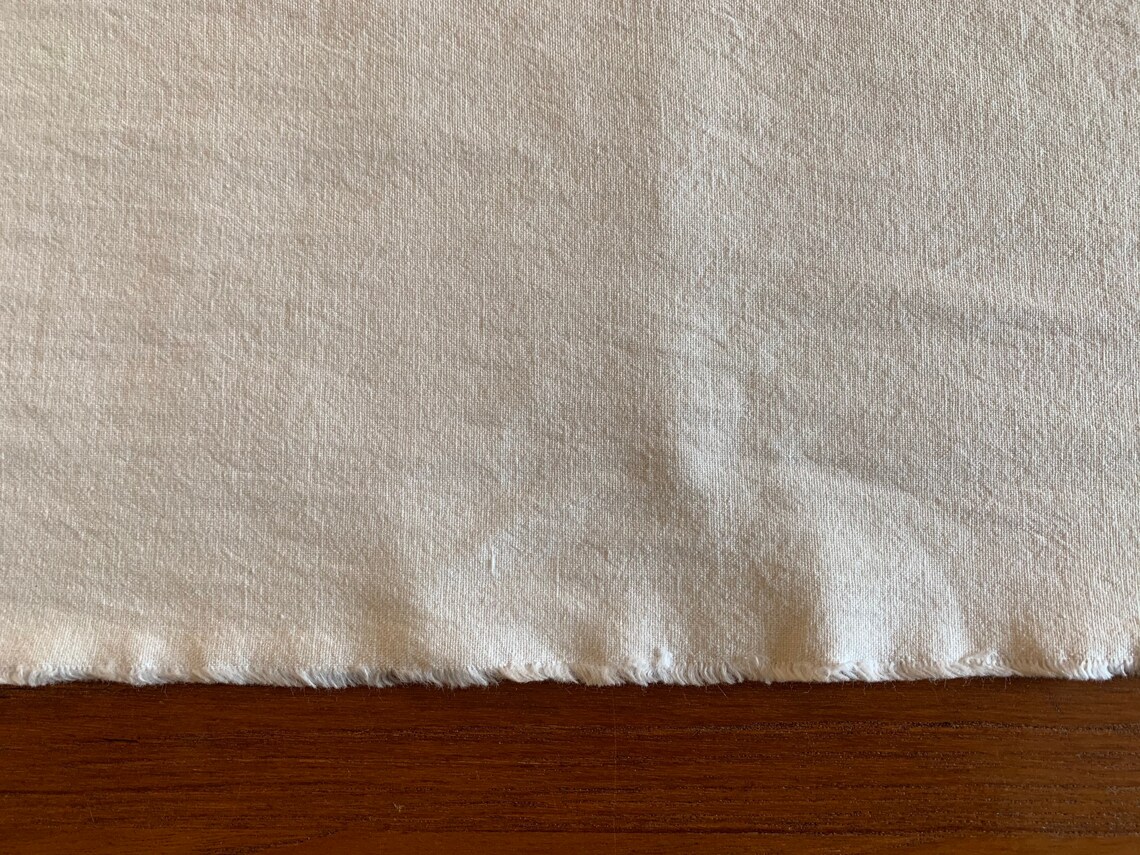 Cosmo Bright White Japanese Cotton Linen Blend Canvas - Etsy