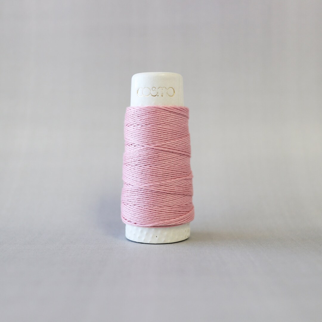 Lecien Cosmo Hidamari Solid Cherry Blossom Japanese Cotton Sashiko Thread 30 Meter Skein 88-6 - Etsy