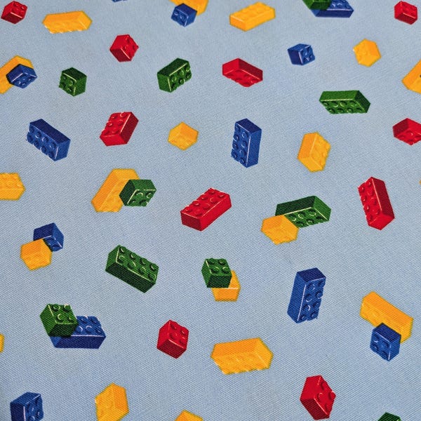 Legos Fabric - Etsy