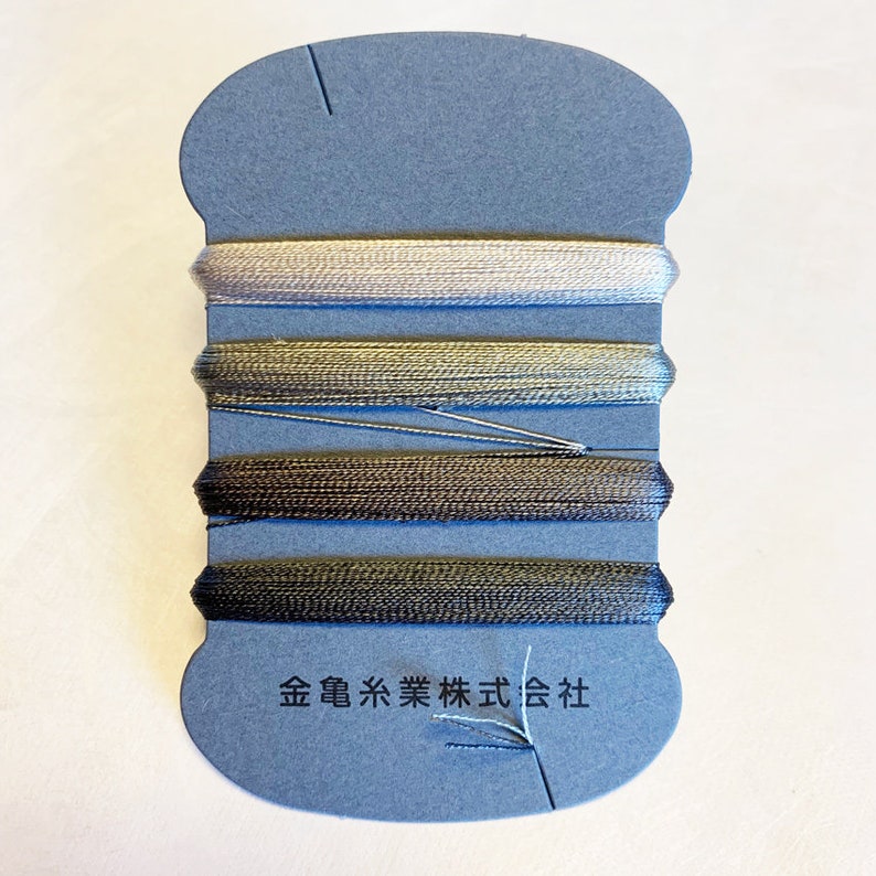 Kinkame Japanese Silk Thread Collection 44 Colors - Etsy