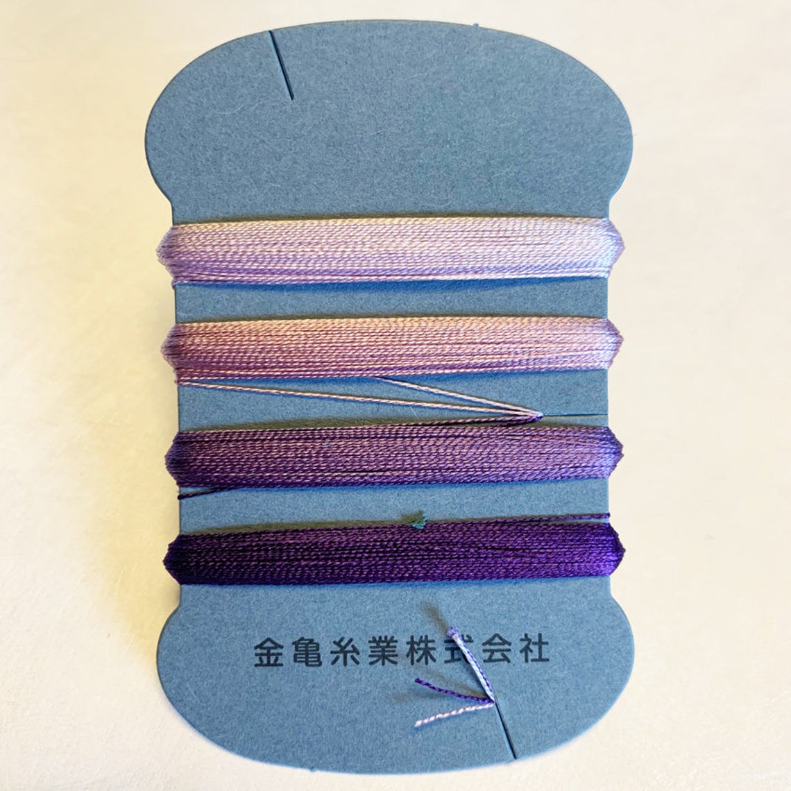 Kinkame Japanese Silk Thread Collection 44 Colors - Etsy