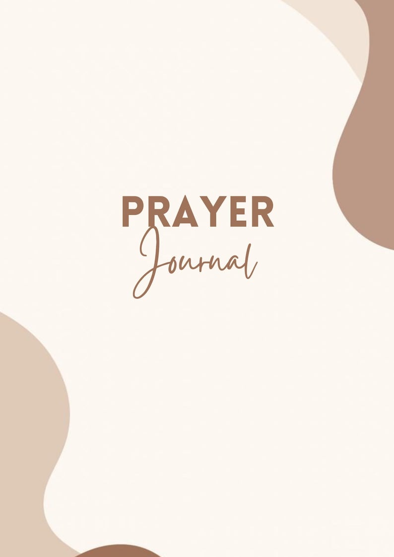 Prayer Journal Canva Template Editable Goodnotes Digital Product With ...