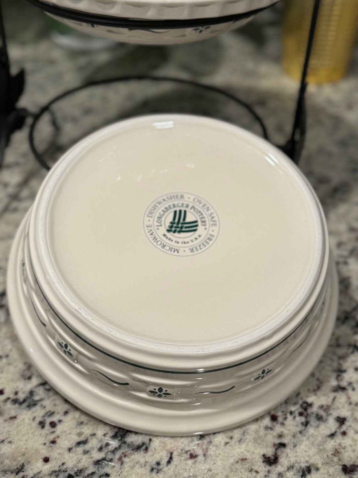 Vintage Longaberger Pottery Set - Etsy