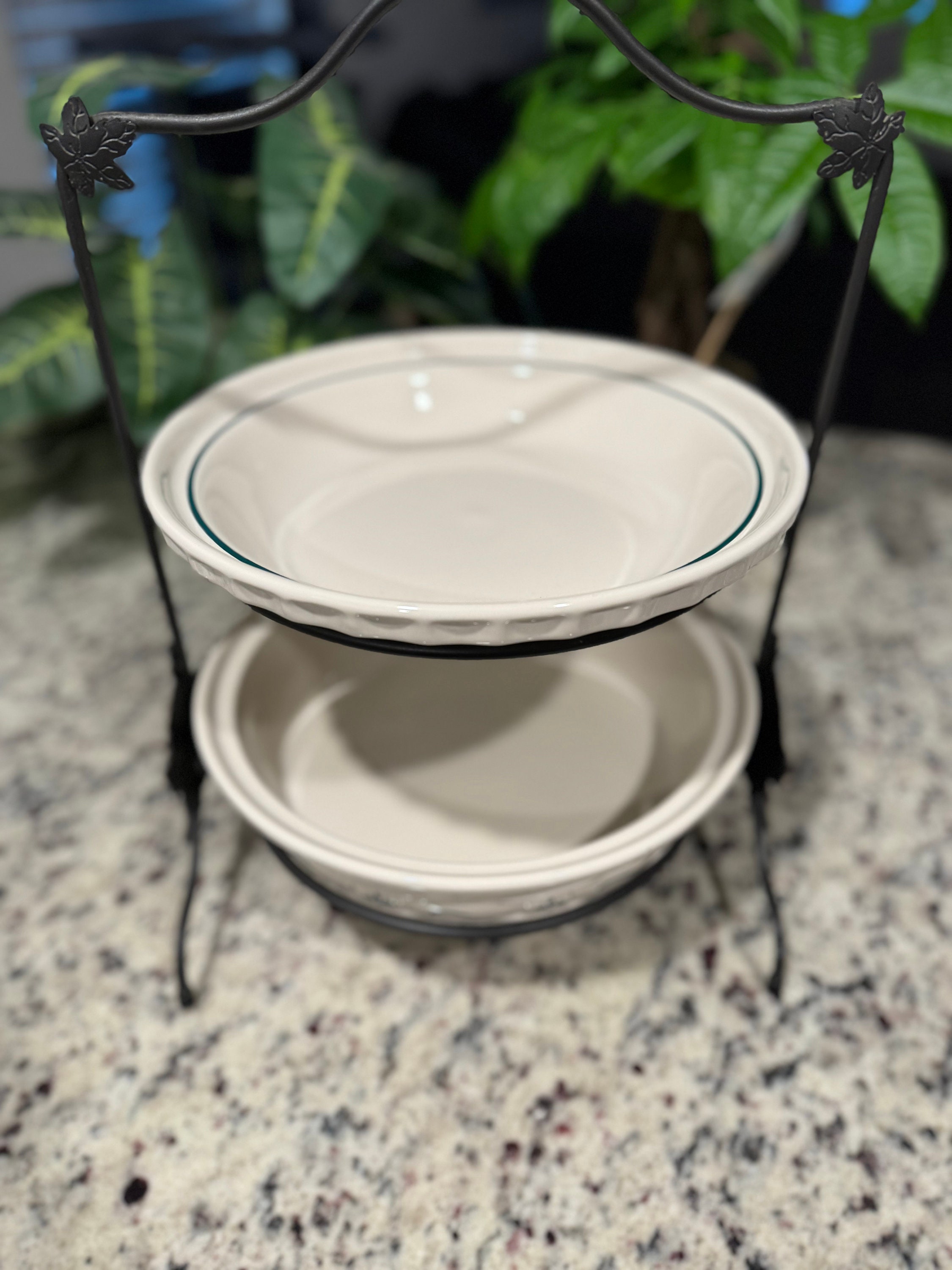 Vintage Longaberger Pottery Set - Etsy