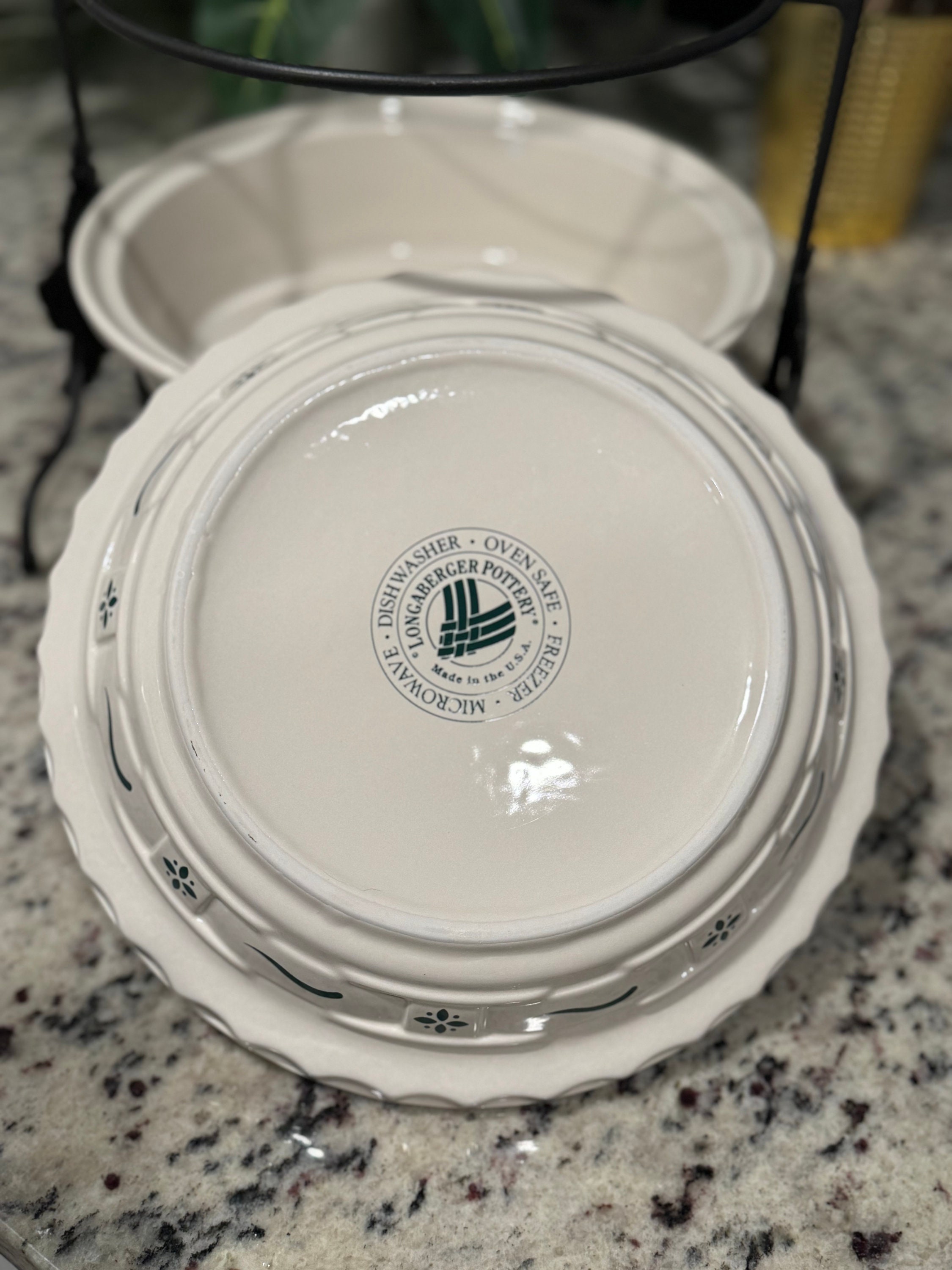 Vintage Longaberger Pottery Set - Etsy