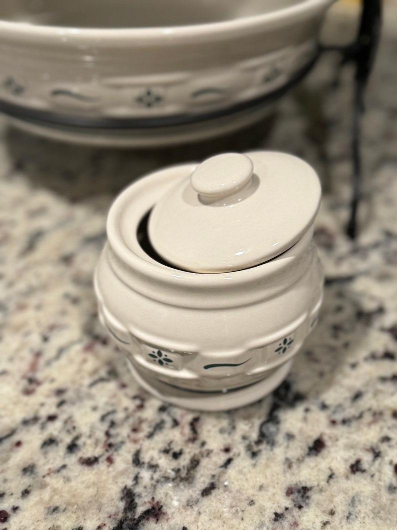 Vintage Longaberger Pottery Set - Etsy