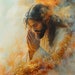 JESUS PRAYING for Us Giclee Art Print Christ in Prayer Jesus Painting ...
