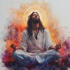 JESUS PRAYER PORTRAIT Fine Art Print Christ Painting Christ Praying Art ...