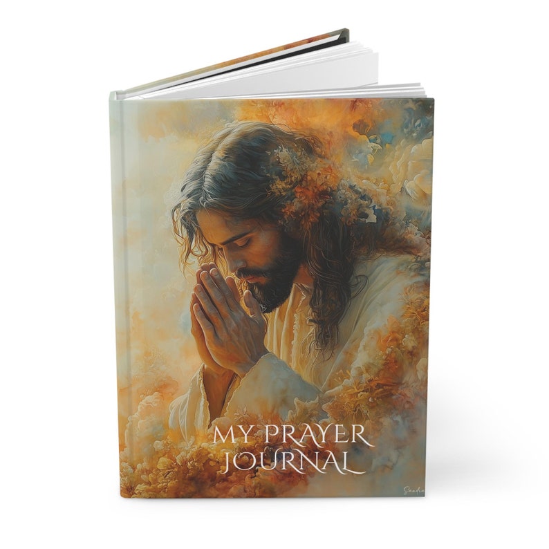 JESUS PRAYER JOURNAL Christian Gift for Christian Journal Baptism Gift ...