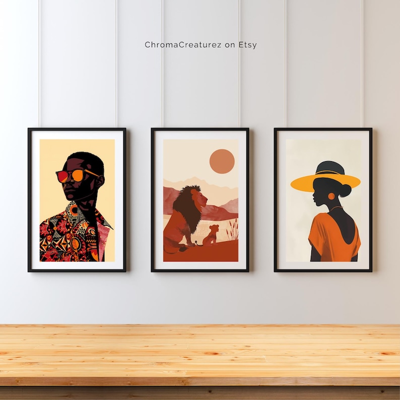 Cultural Chic: Modern African Fashion Art - Etsy