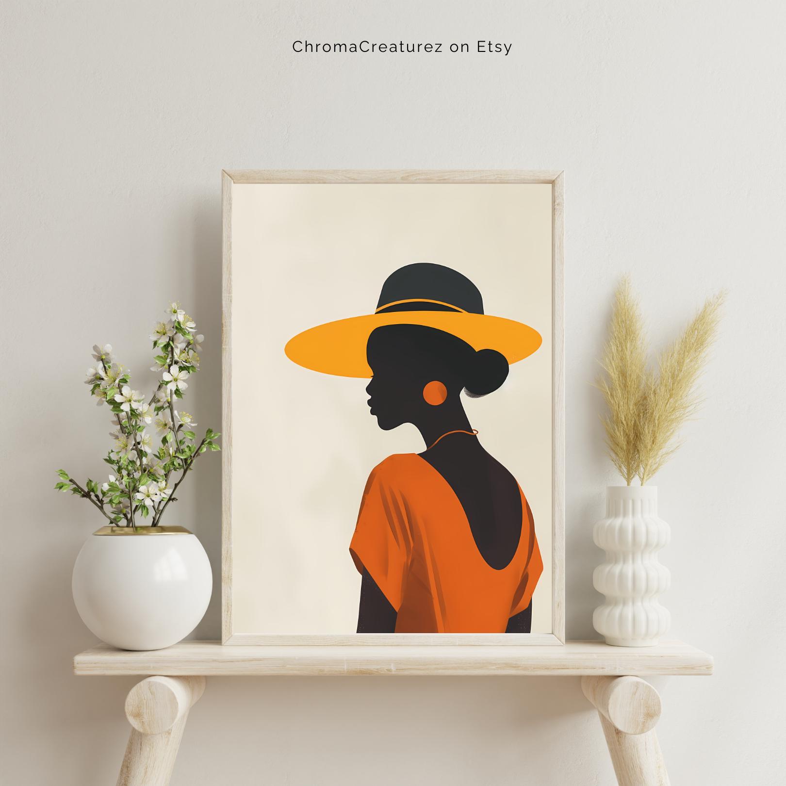 Cultural Chic: Modern African Fashion Art - Etsy