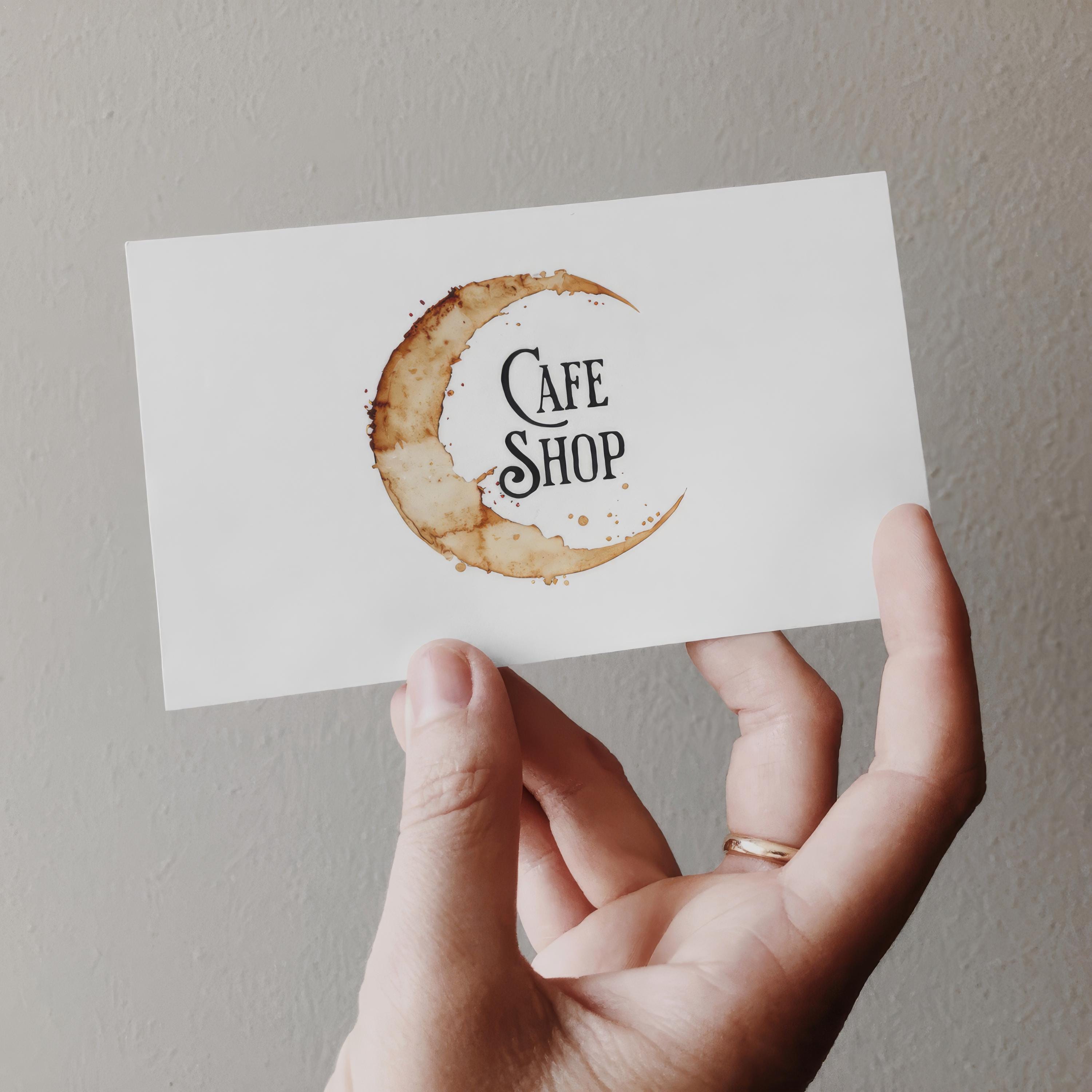 Coffee Stains Clip Art Digital Coffee and Espresso Ring Overlays ...