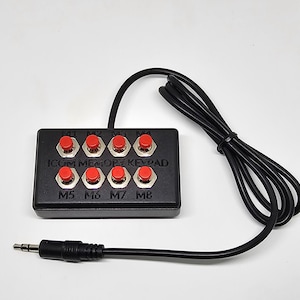 External Memory Keypad (8 Buttons) for ICOM Transceivers - Etsy