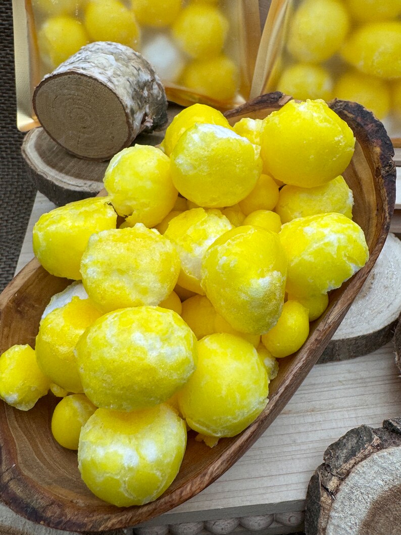 Freeze Dried Lemon Puffs Candy-freeze Dried Hard Sour Crunchy Candy ...