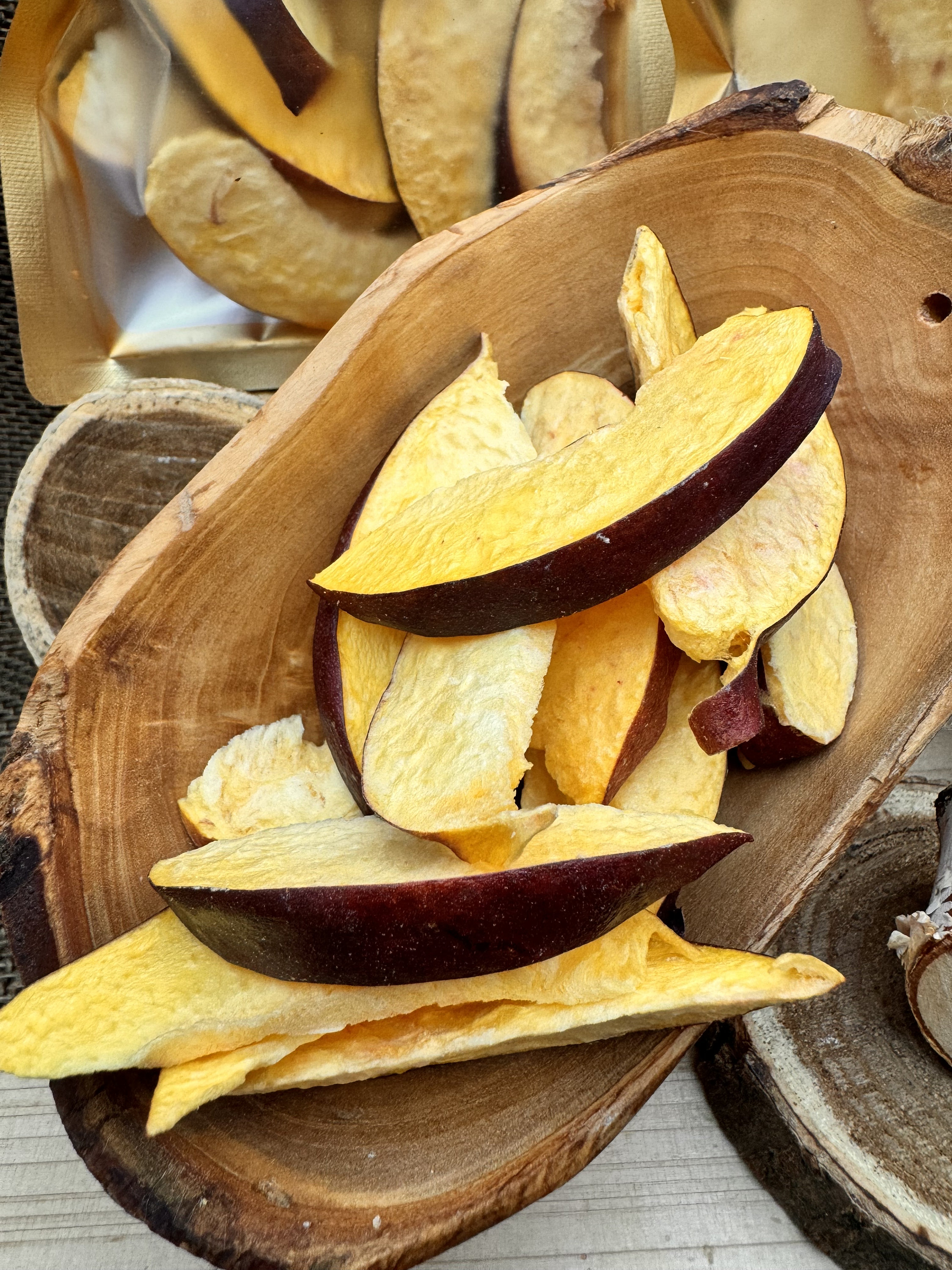 Freeze Dried NECTARINE Slices Healthy Fruit Snacks-healthy Kids Snacks ...