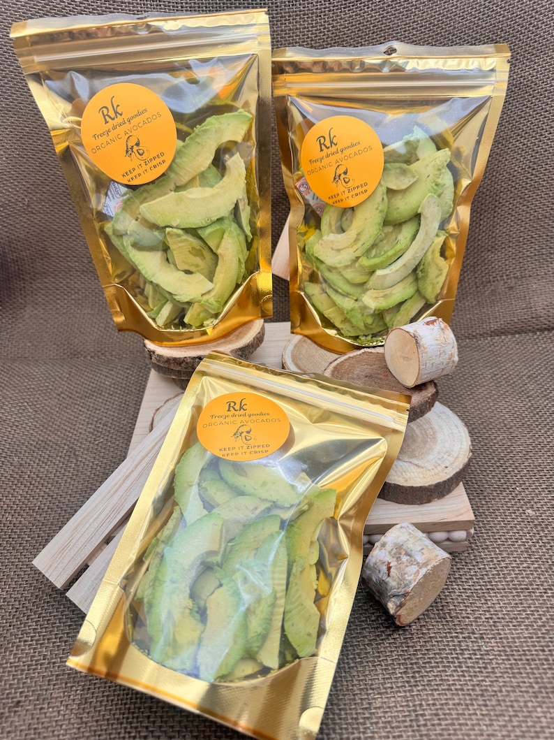 Organic Freeze Dried Avocados-healthy Fresh Freeze Dried Fruit Snacks ...