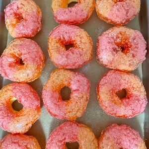 Freeze Dried Peach Puff Rings-gummy Peaches Ring Candy Freeze Dried ...